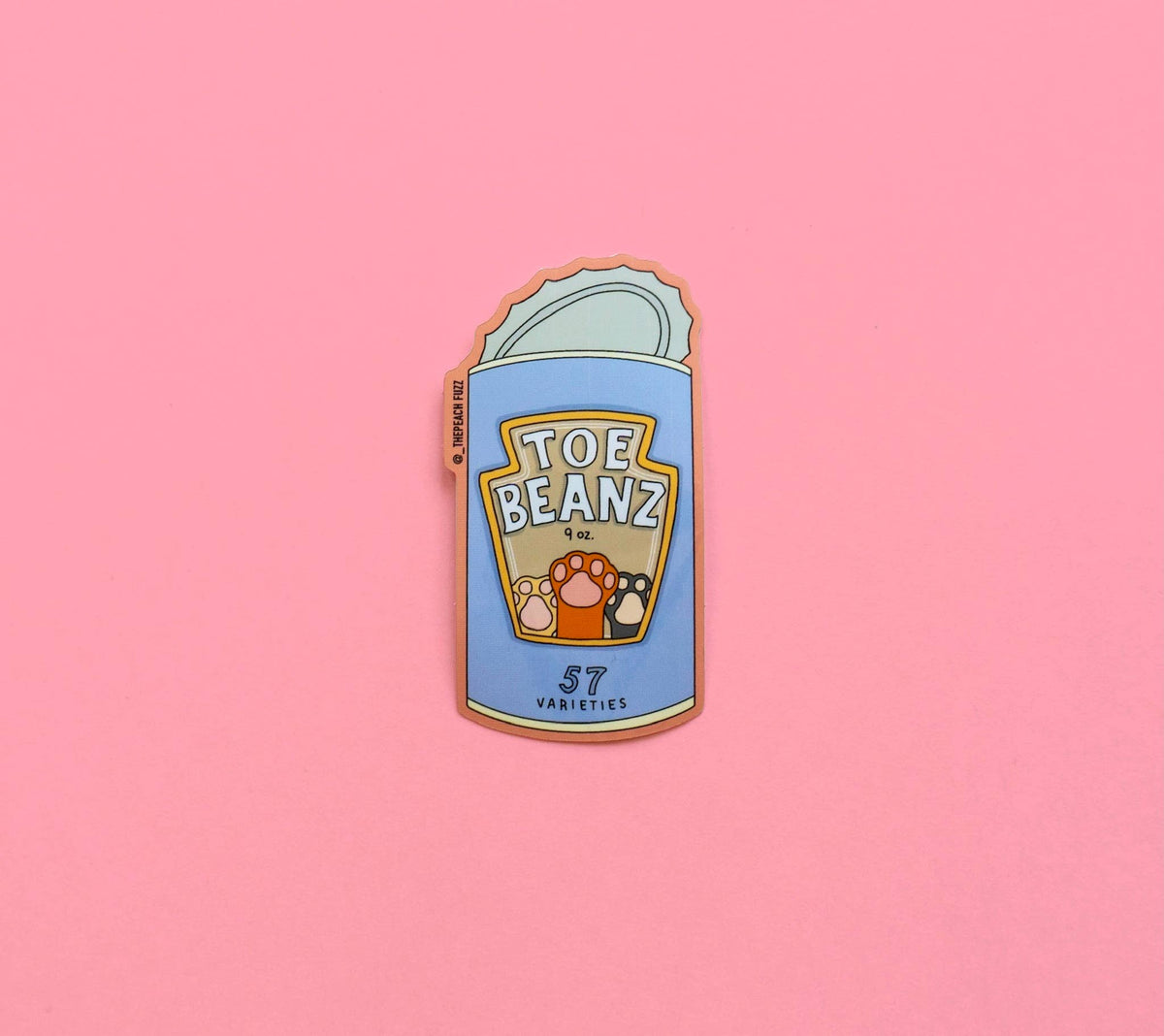 Toe Beans Sticker – Wednesday Jones